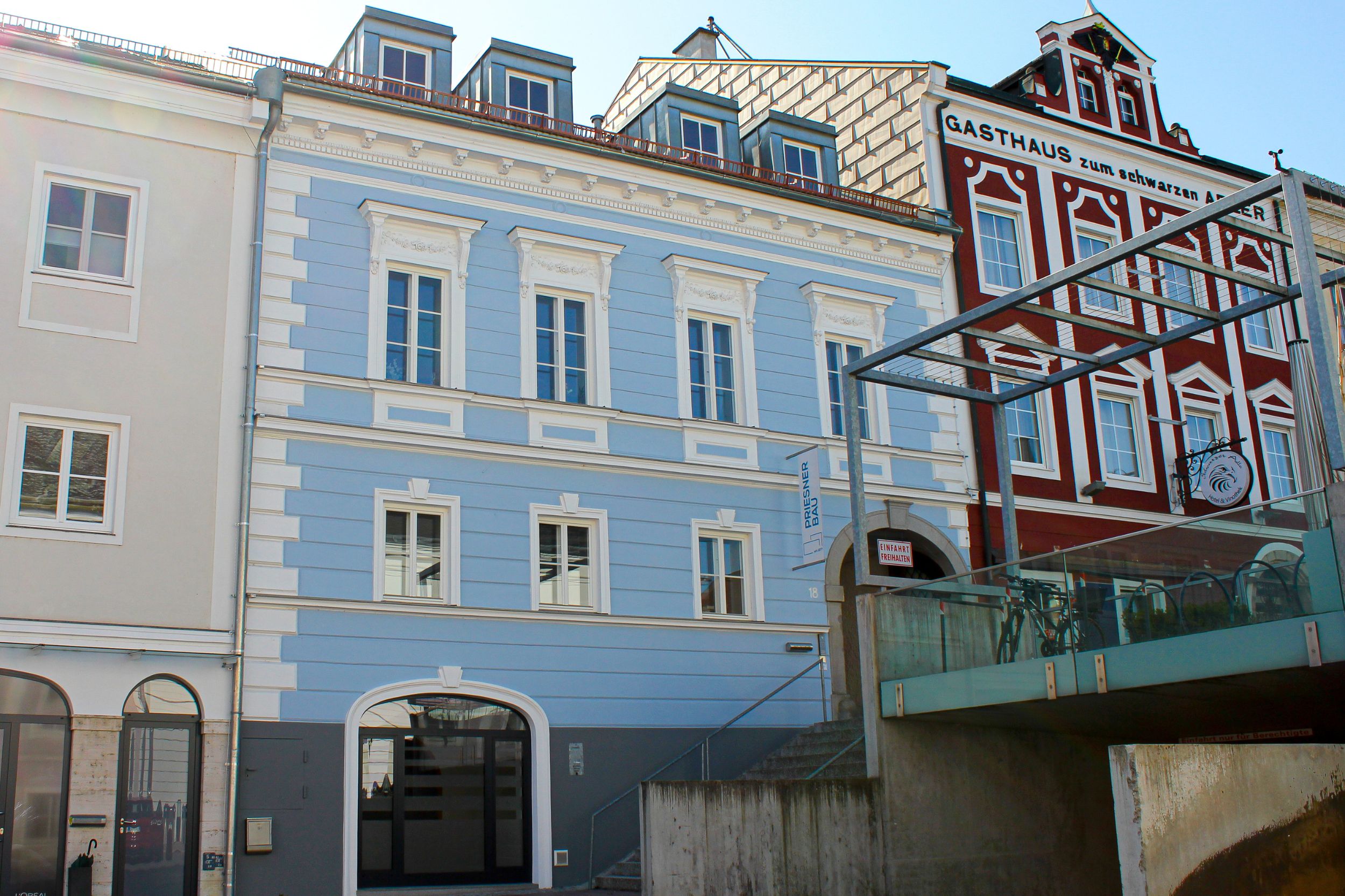 Kontakt Priesner Bau → Bauunternehmen Oberösterreich